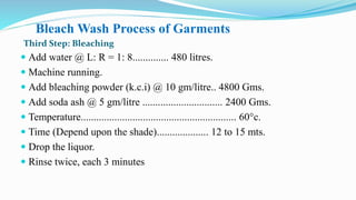 Bleach wash and super white wash | PPTX | Bath and Shower | Personal Care