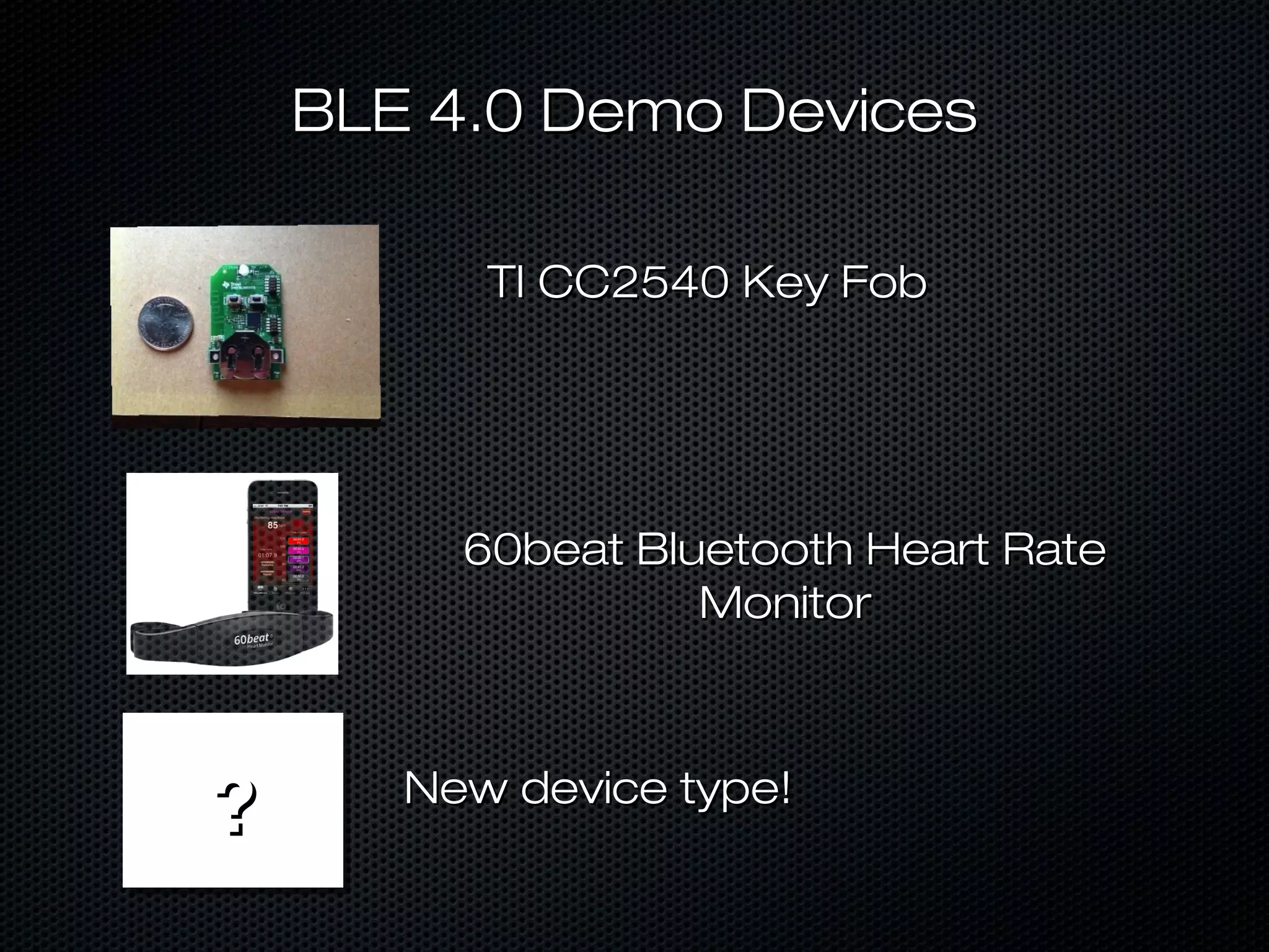 Ble boise codecamp | PPT