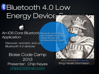 Ble boise codecamp | PPT