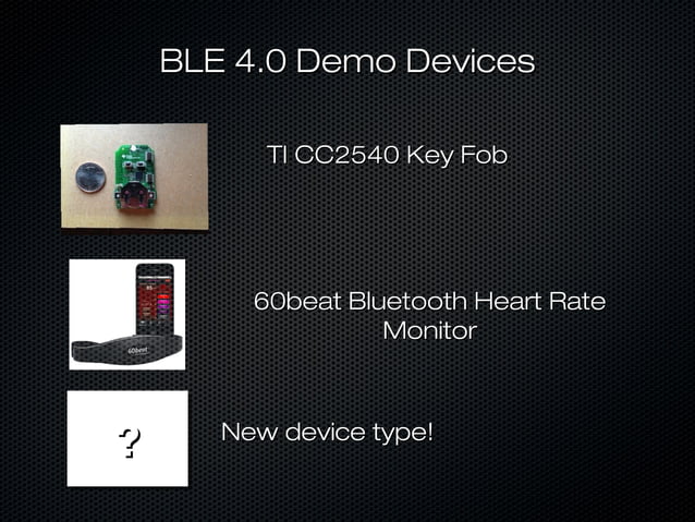 Ble boise codecamp | PPT