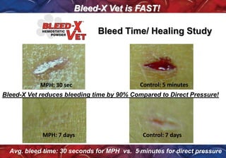 Bleed-X Vet Hemostatic Powder | PPTX