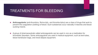 Bleeding | PPTX