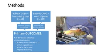 Abstract presentation - Bleeding and patient satisfaction | PPT