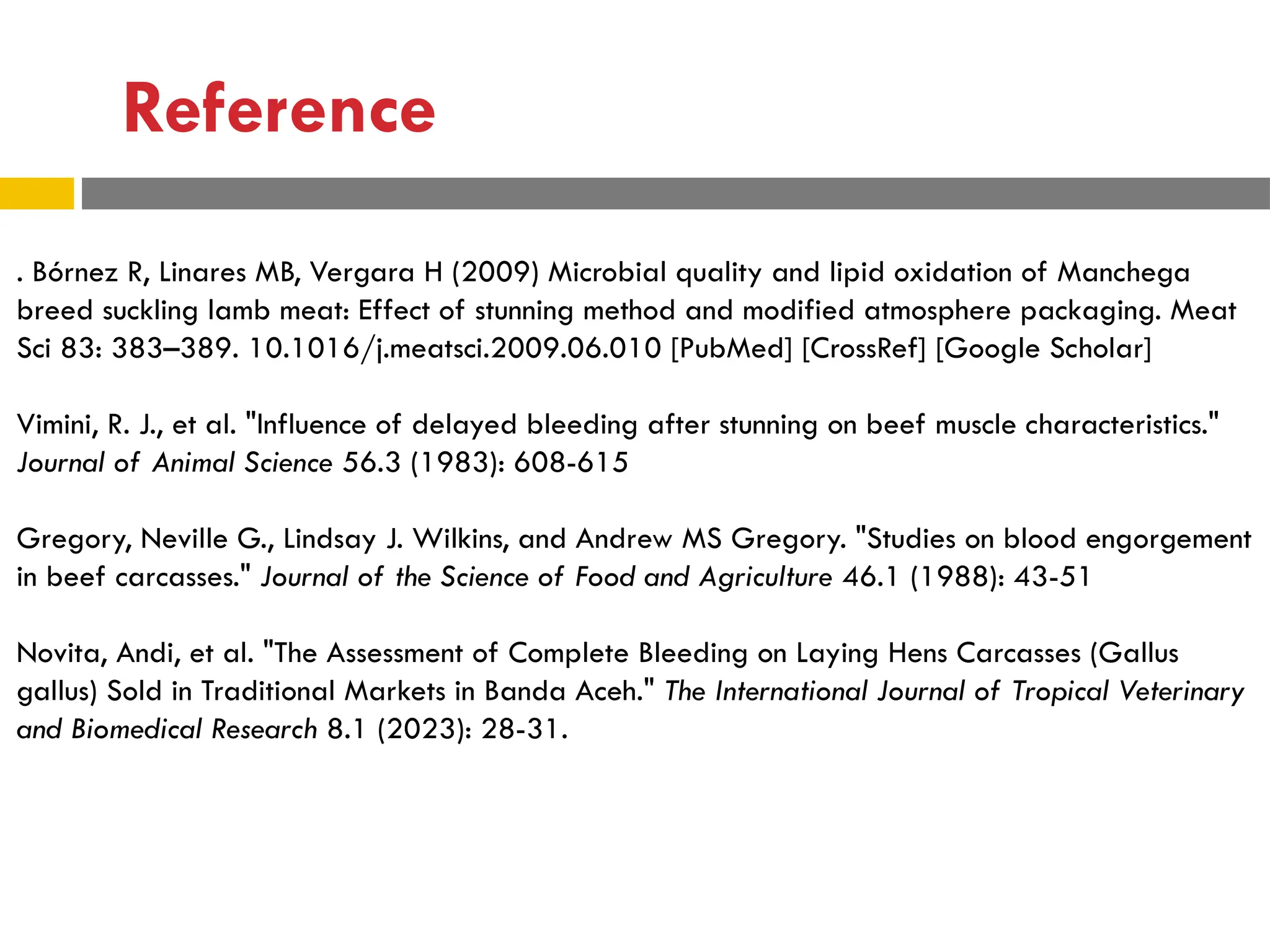 bleeding in slaughtered animals and its effect in meat quality.pptx