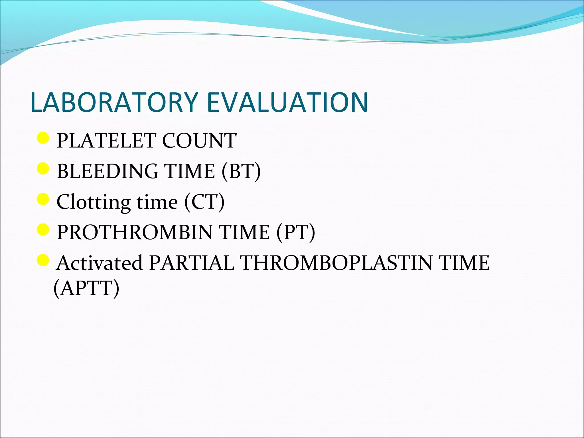 Bleeding timeclotting-time-pt-and-ptt | PPT