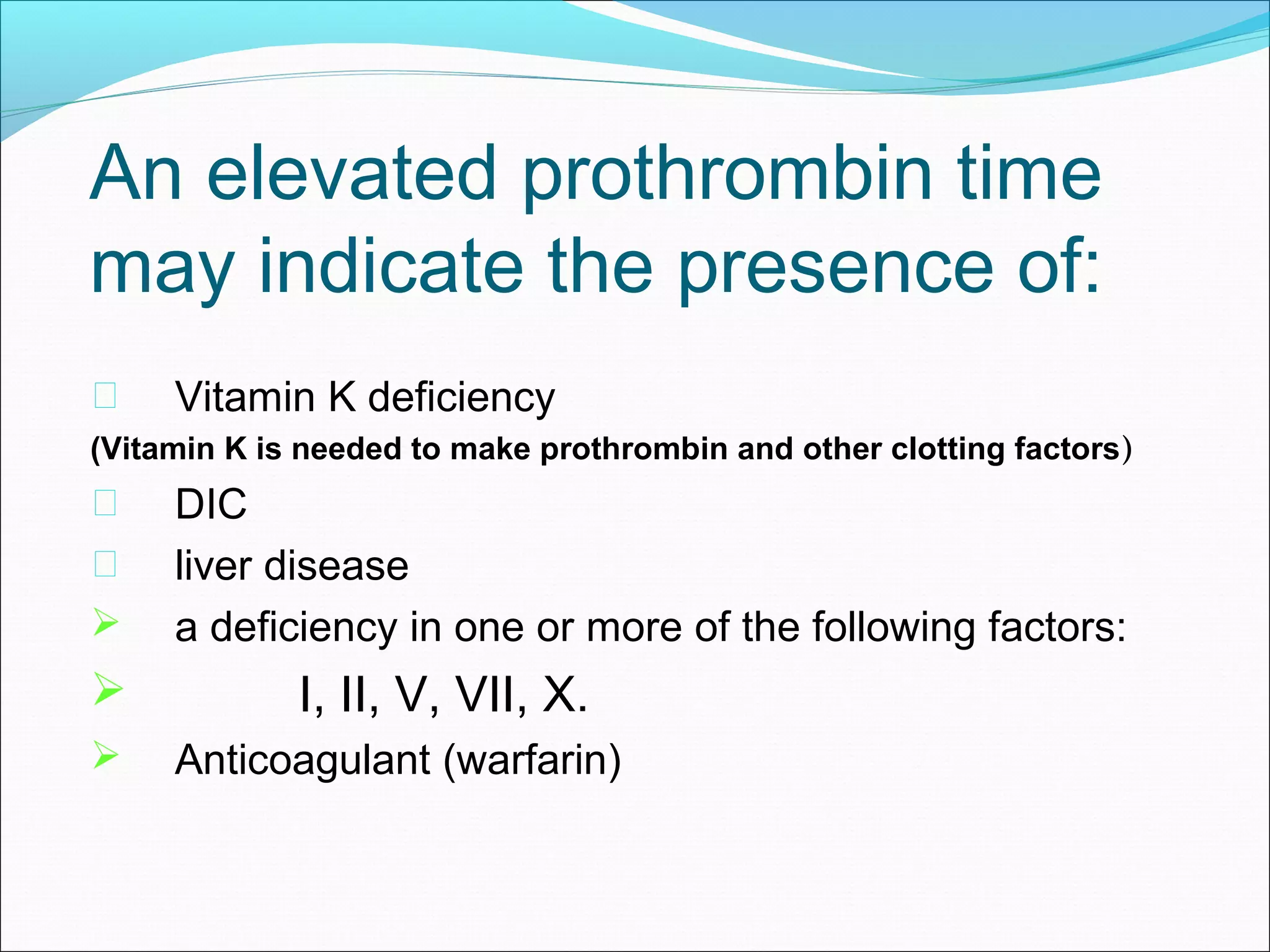 Bleeding timeclotting-time-pt-and-ptt | PPT