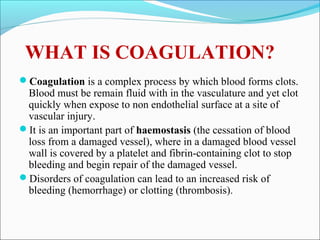 Bleeding timeclotting-time-pt-and-ptt | PPT