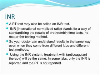 Bleeding timeclotting-time-pt-and-ptt | PPT