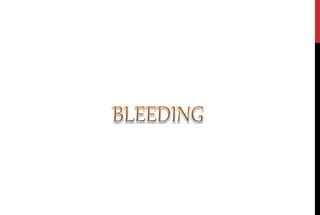 Bleeding 2 Pptx First Aid Injuries