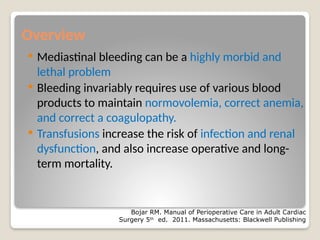 Bleeding management after cardiac surgery.pptx