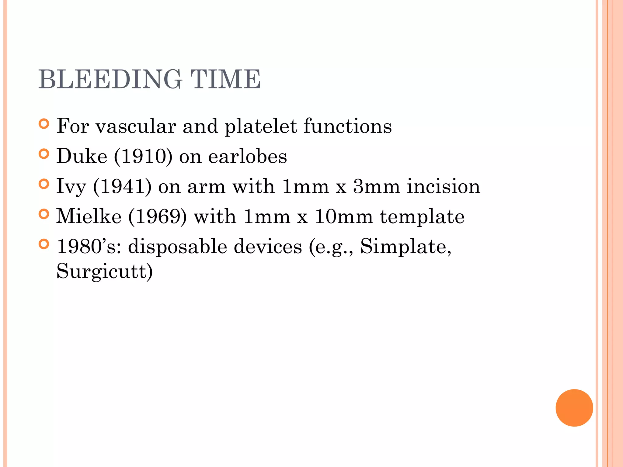 Bleeding and clotting disorders dr anoop k r | PPT
