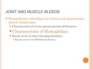 Bleeding and clotting disorders dr anoop k r | PPT