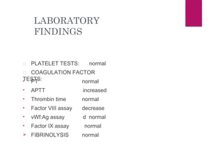 Bleeding and clotting disorders dr anoop k r | PPT