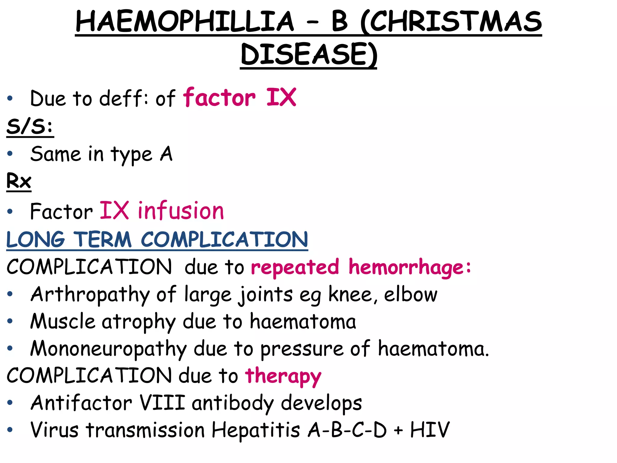 Bleeding and clotting disorders in children | PPTX