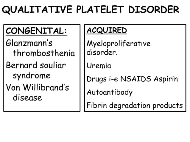 Bleeding and clotting disorders in children | PPTX | Blood Disorders ...