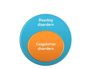Bleeding and clotting disorders in children | PPTX