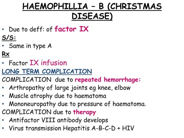 Bleeding and clotting disorders in children | PPTX | Blood Disorders ...