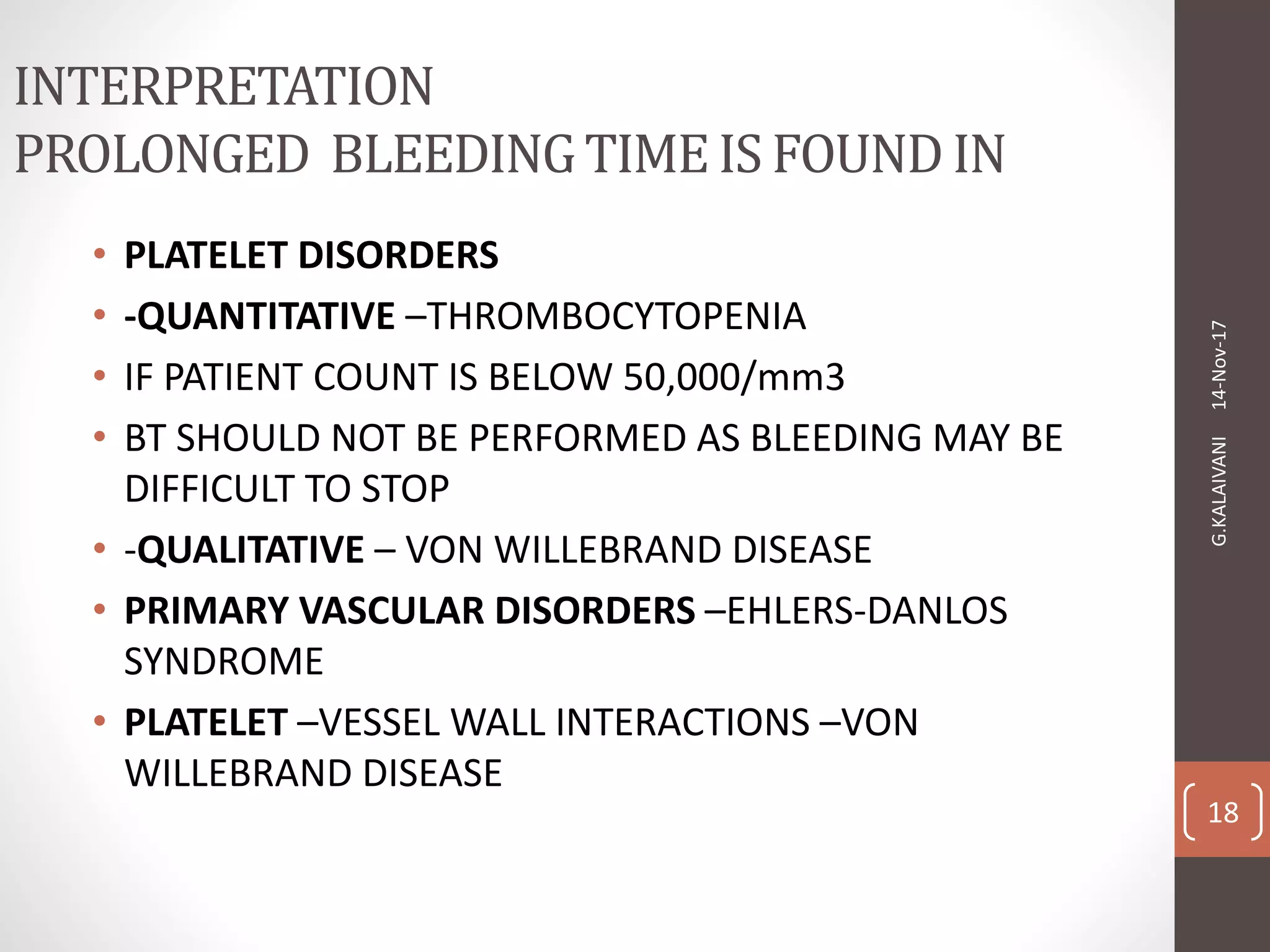 Bleeding and clotting time | PPTX