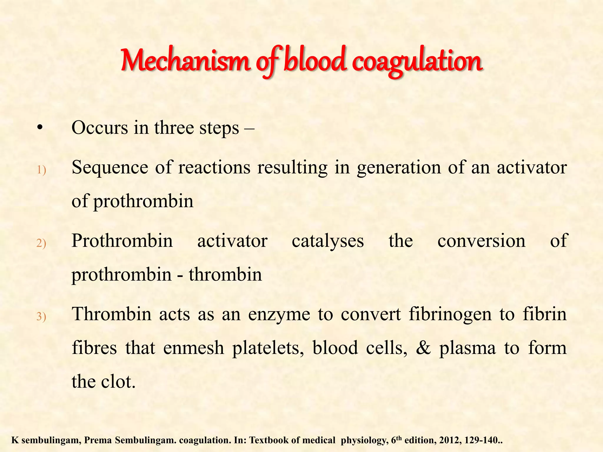 Bleeding and coagulation copied | PPT