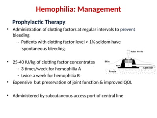 Bleeding & Coagulation disorders case and evaluationA | PPTX