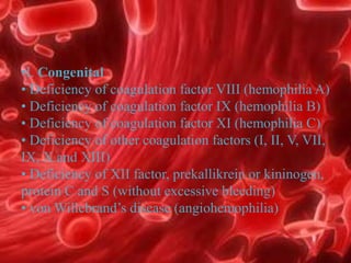 Bleeding diathesis dr . Thamir alotaify | PPTX