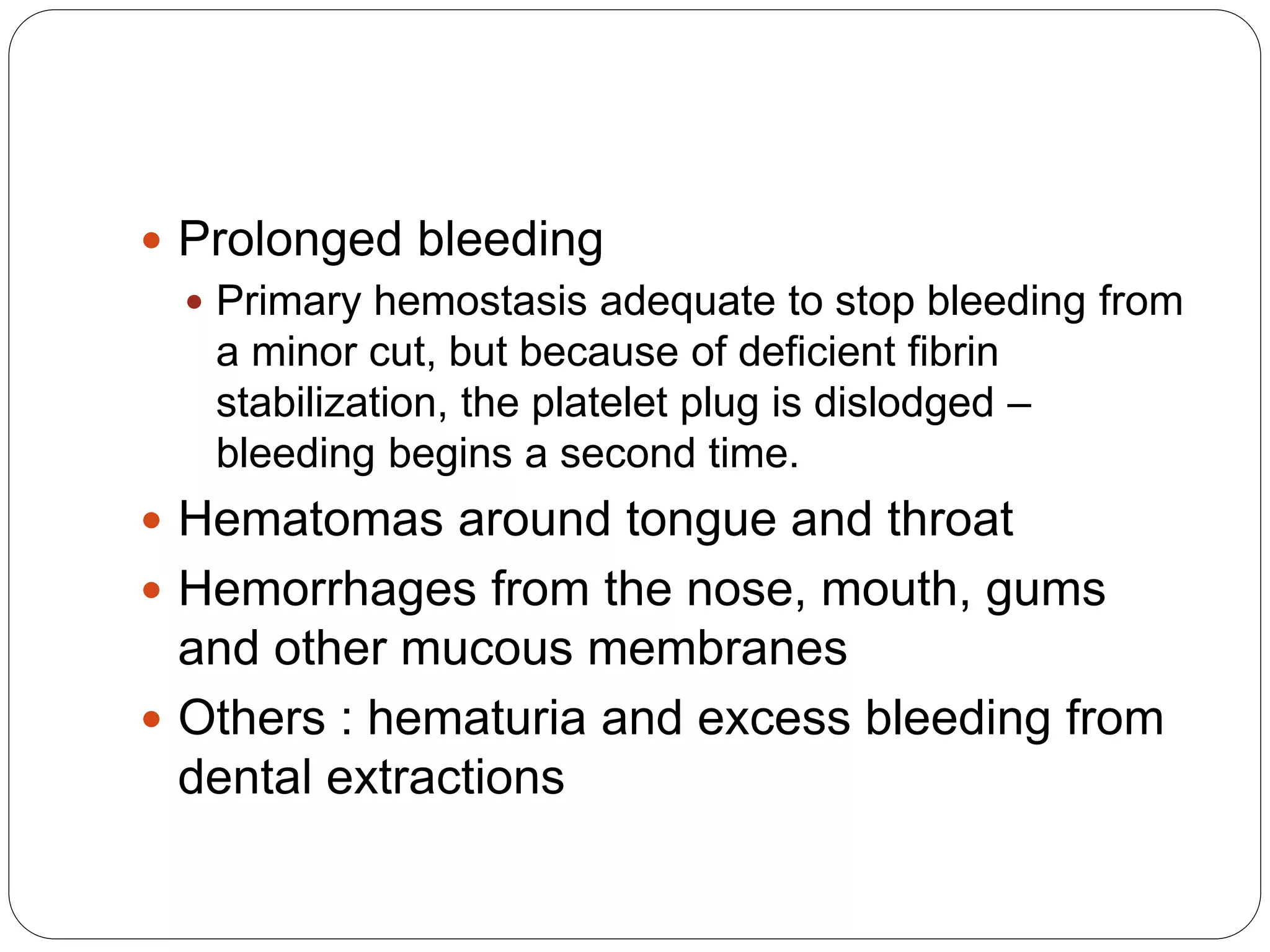 Hemorrhagic diathesis 2 | PPTX
