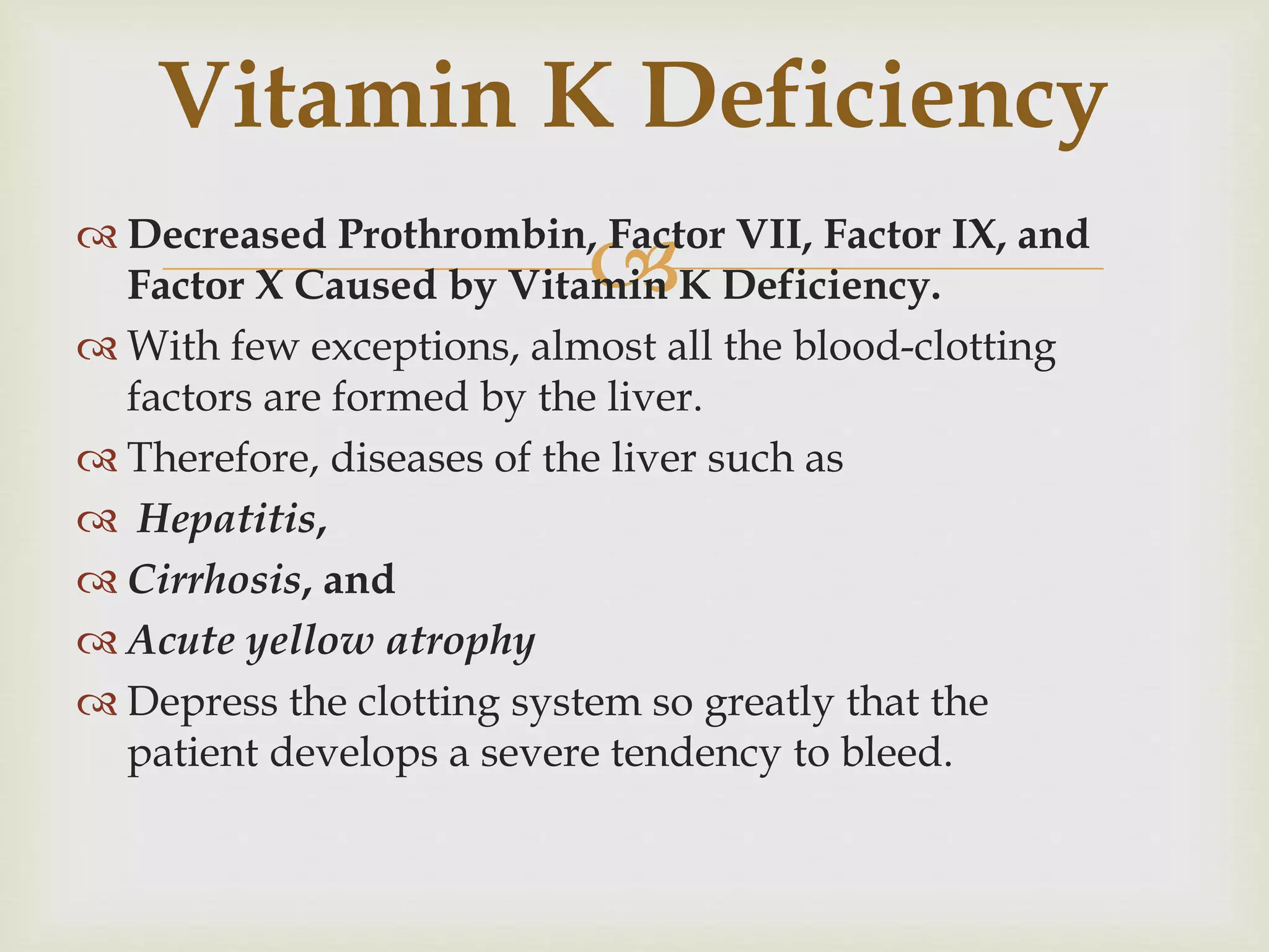 Bleeding disorder | PPTX