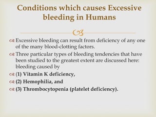 Bleeding disorder | PPTX