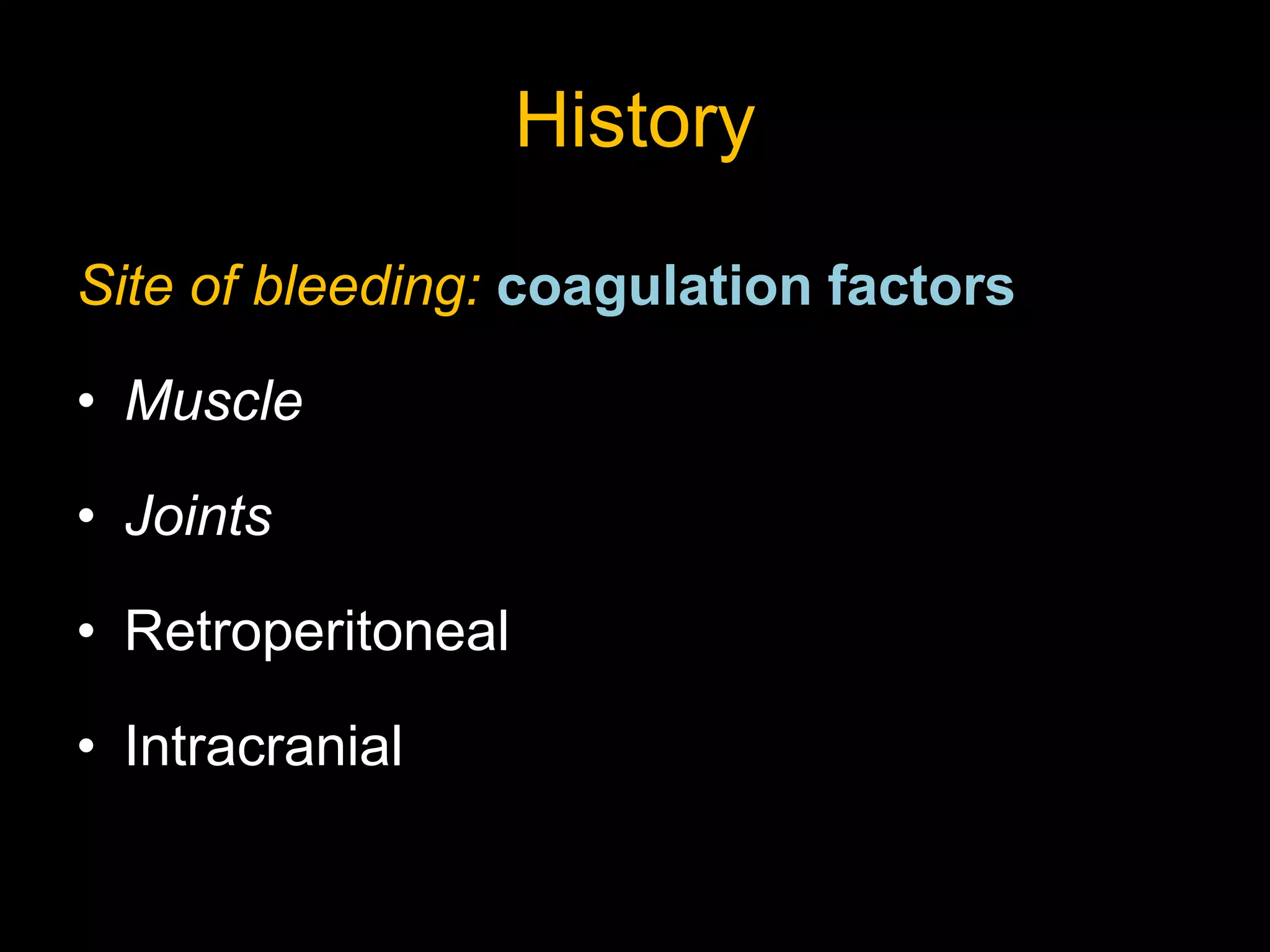 Approach to Bleeding disorder | PPTX