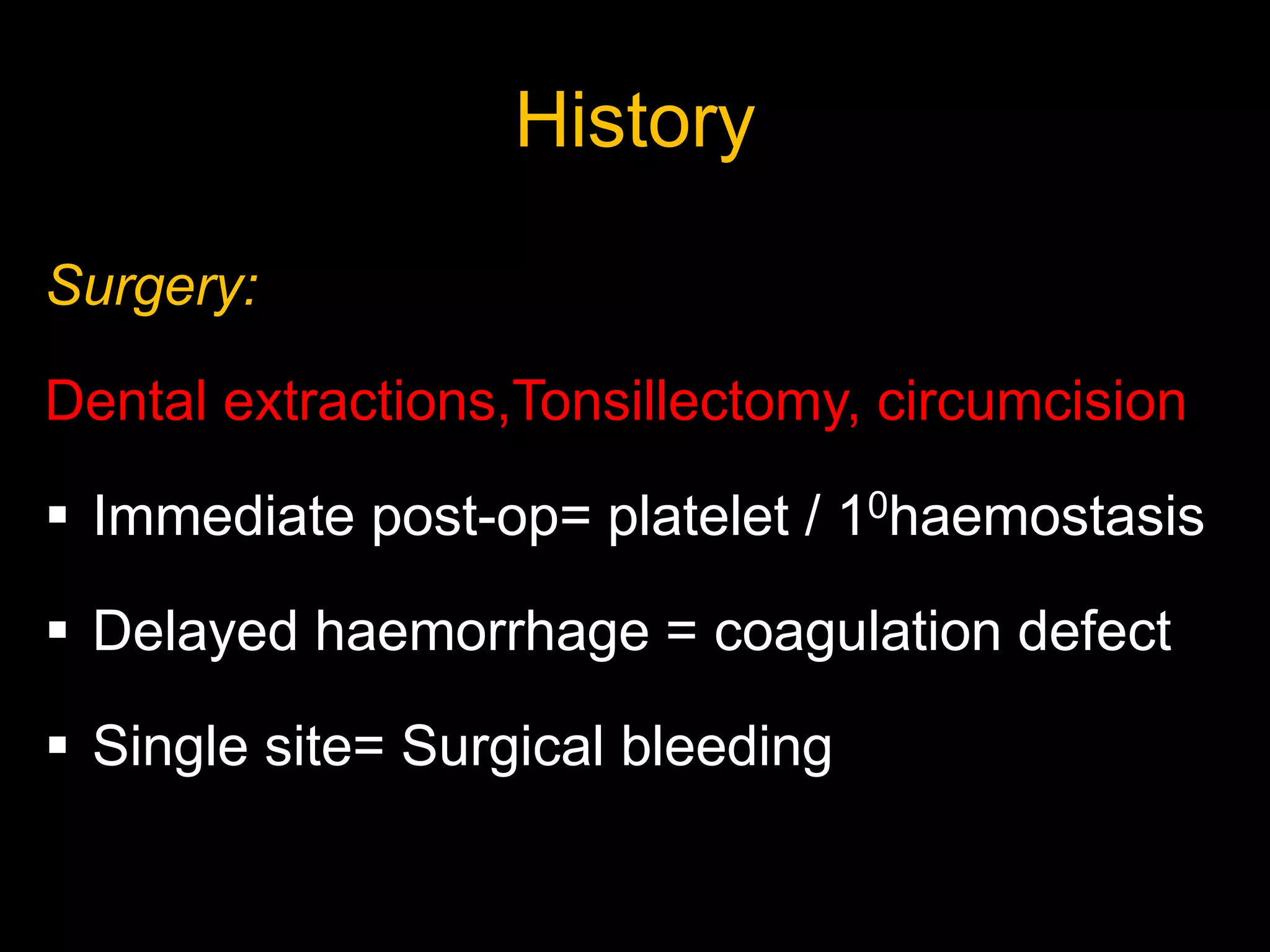 Approach to Bleeding disorder | PPTX