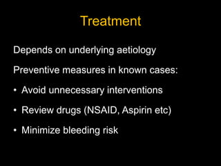 Approach to Bleeding disorder | PPTX