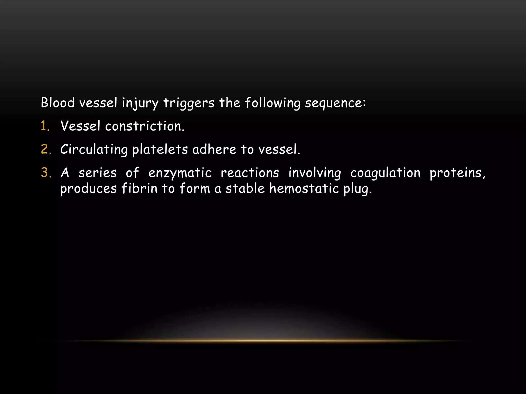 Bleeding Disorders: Classification and Diagnosis | PPTX