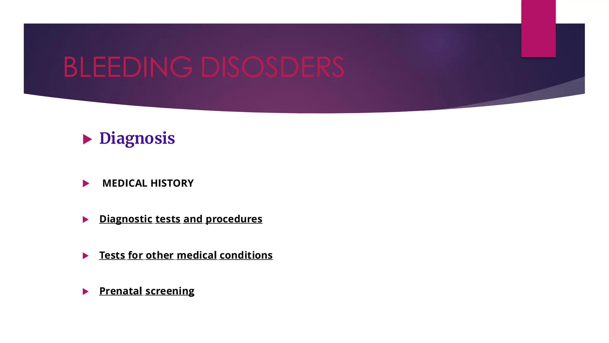 Clinical laboratory technology~Bleeding Disorder | PPT