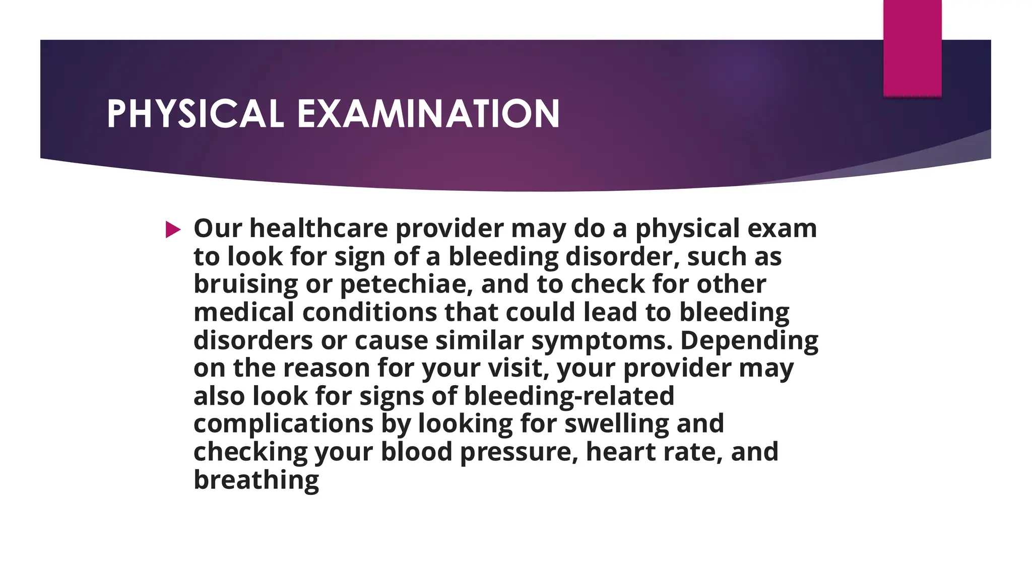 Clinical laboratory technology~Bleeding Disorder | PPT