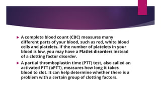 Clinical laboratory technology~Bleeding Disorder | PDF