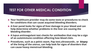 Clinical laboratory technology~Bleeding Disorder | PDF