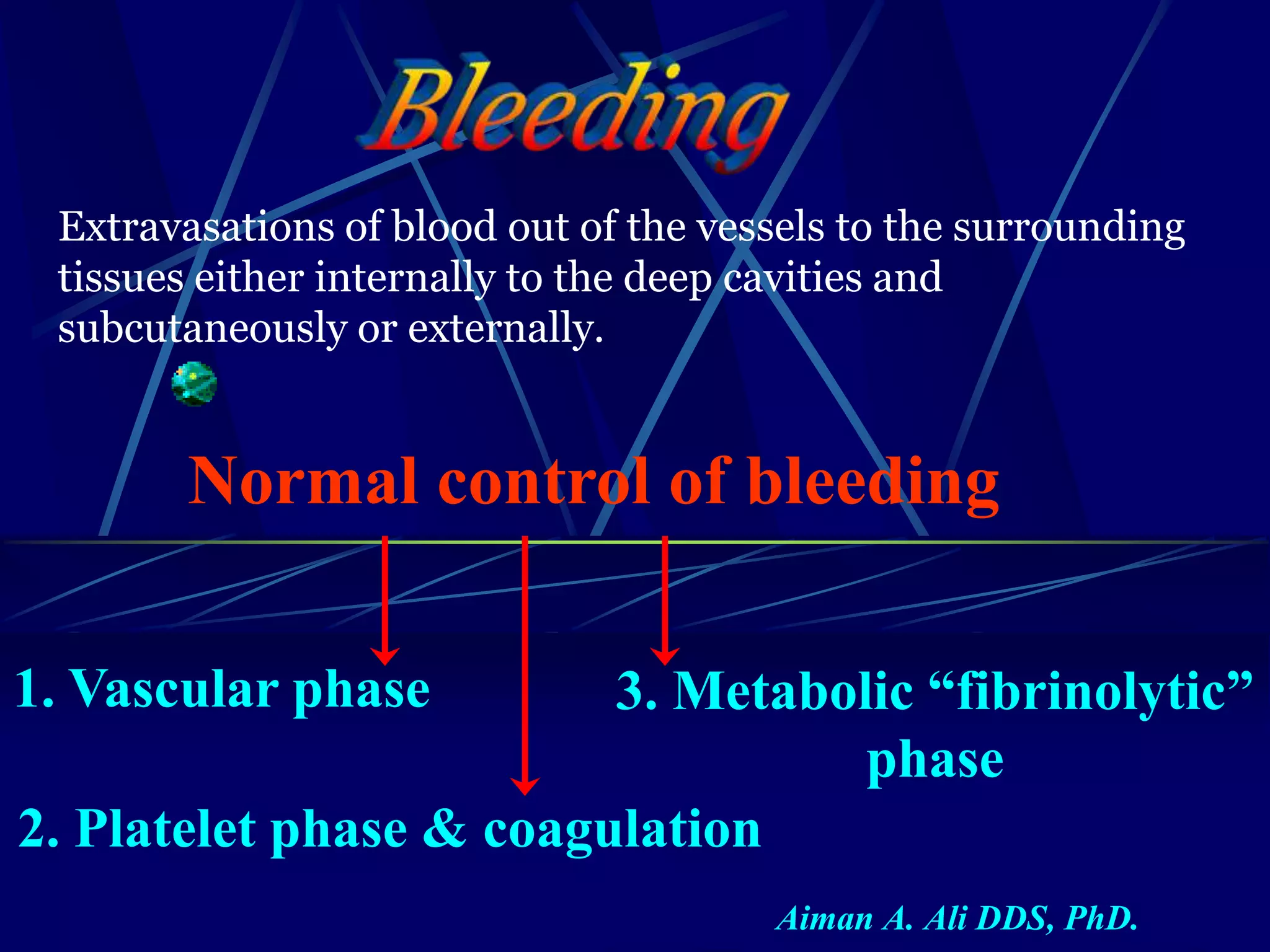 Bleeding disorder1 | PPT