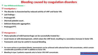 Bleeding due to Coagulation Disorders 2.pptx
