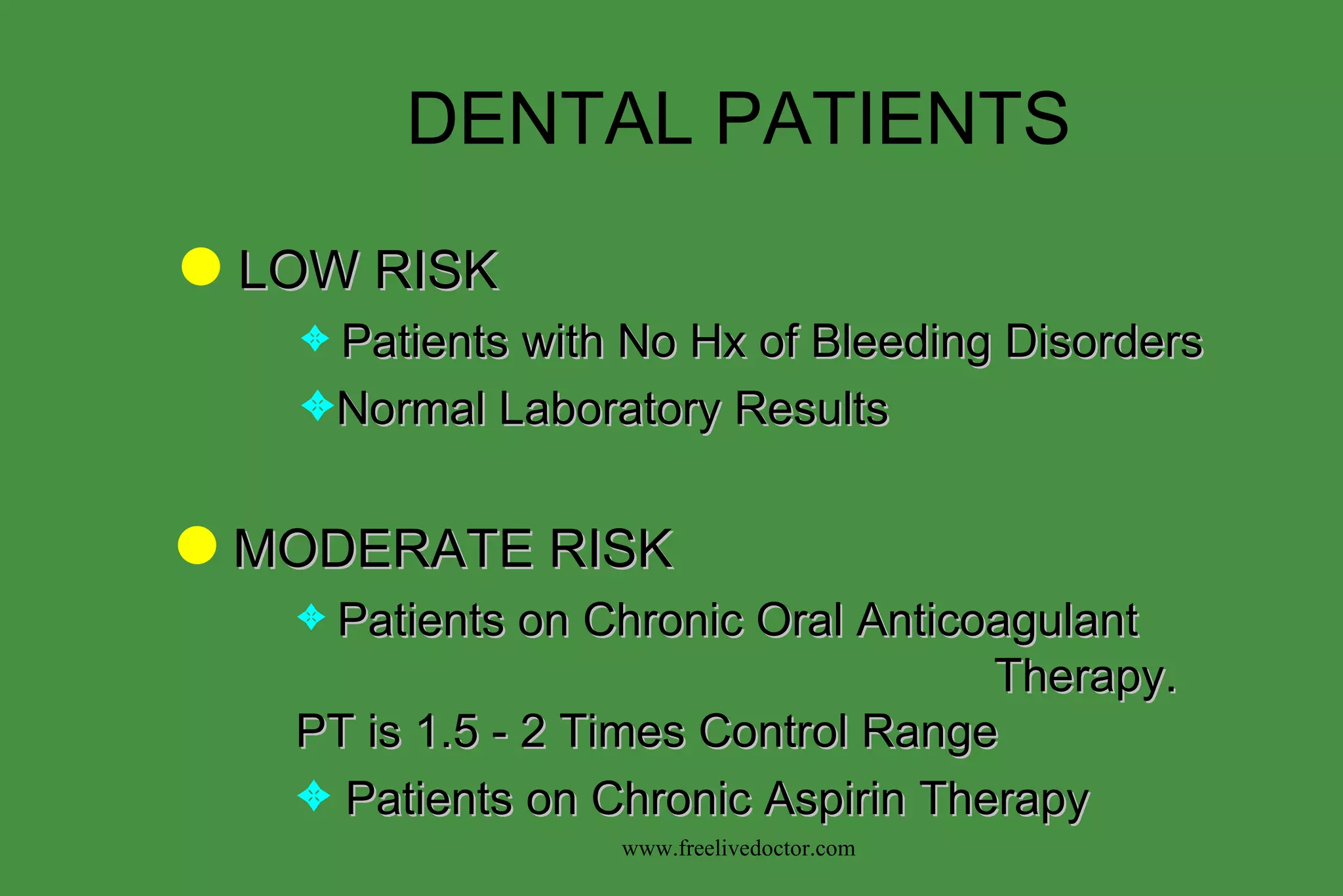 Bleeding disorders | PPT