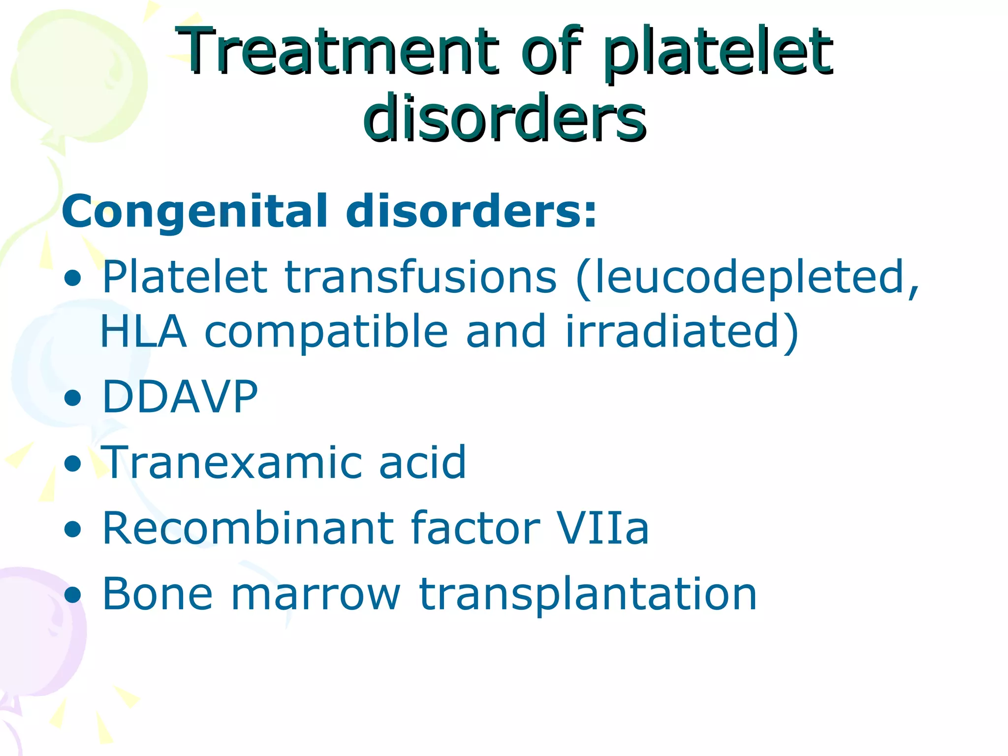 medicine.Bleeding disorders.(dr.sabir) (new powerpoint) | PPT
