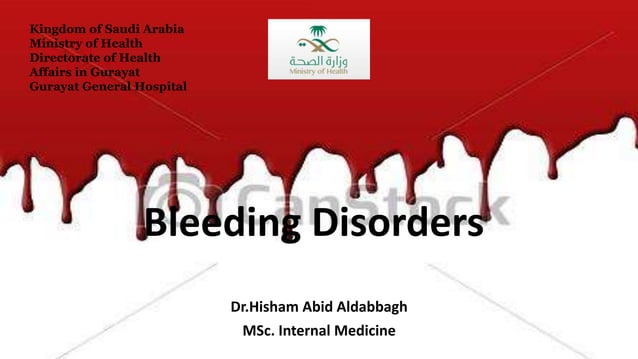 Bleeding disorders | PPT