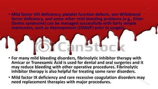 Bleeding disorders | PPTX