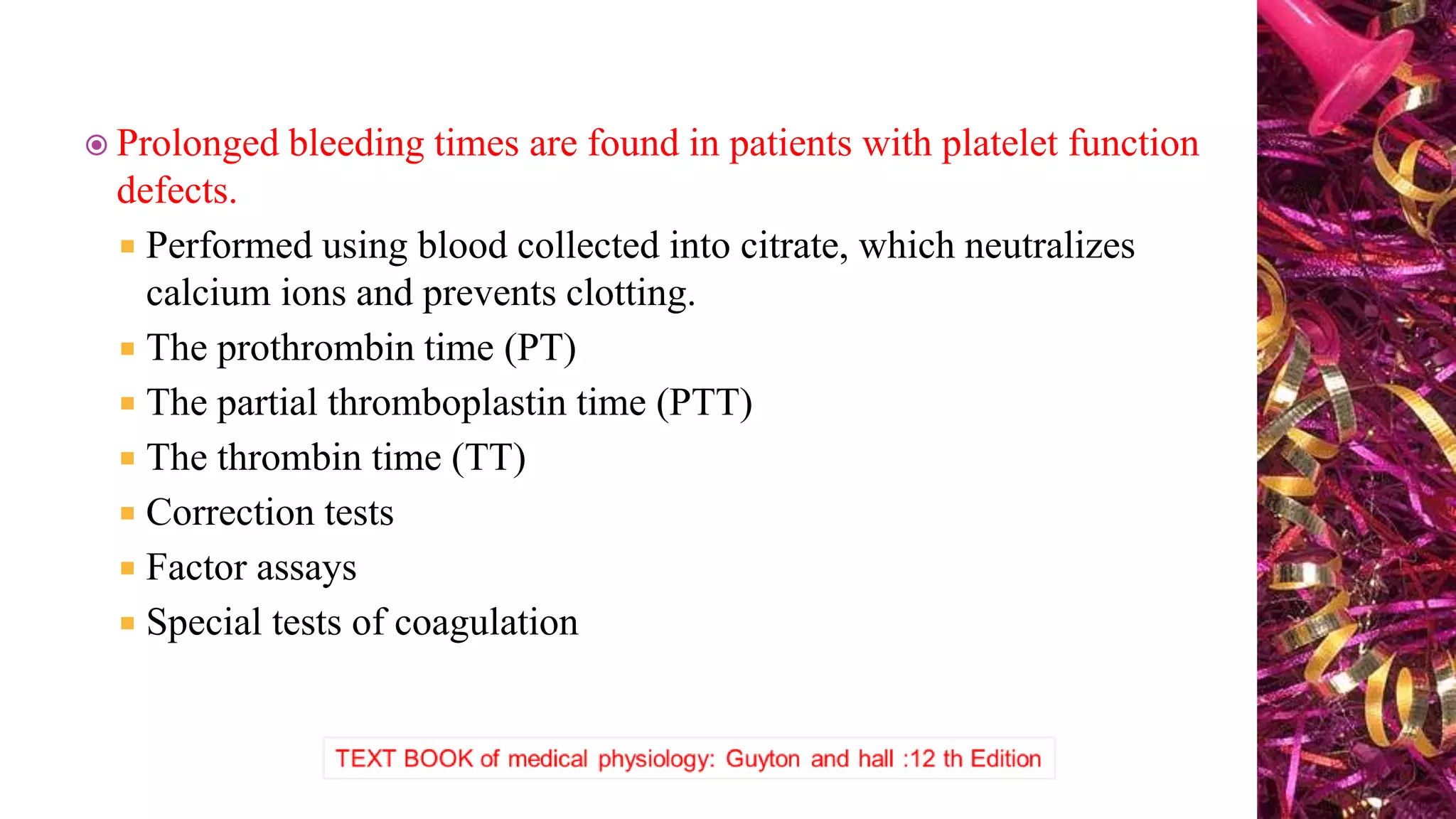 Bleeding disorders | PPTX