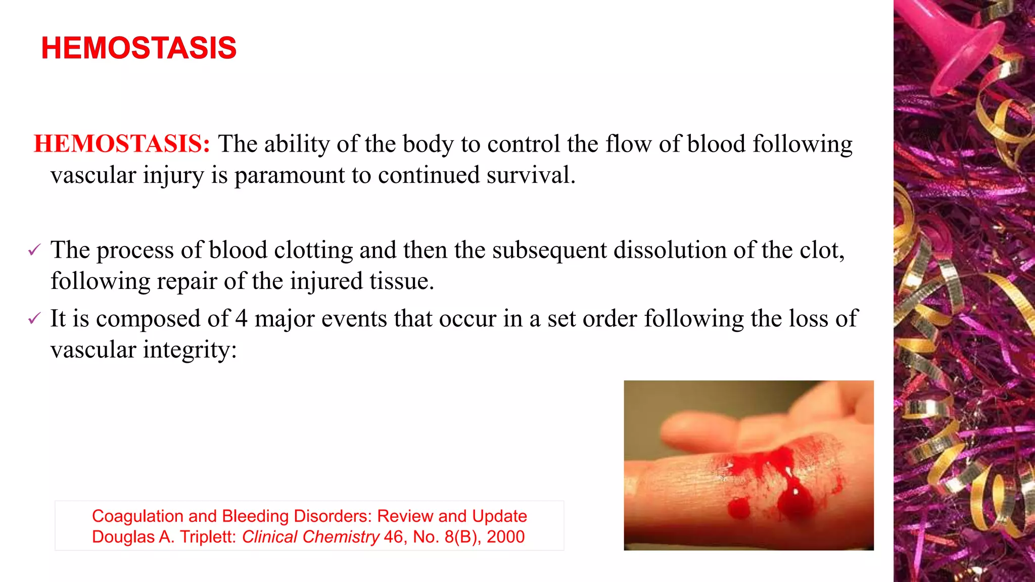 Bleeding disorders | PPTX | Blood Disorders | Diseases and Conditions