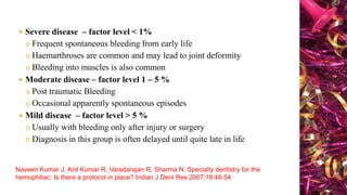 Bleeding disorders | PPTX