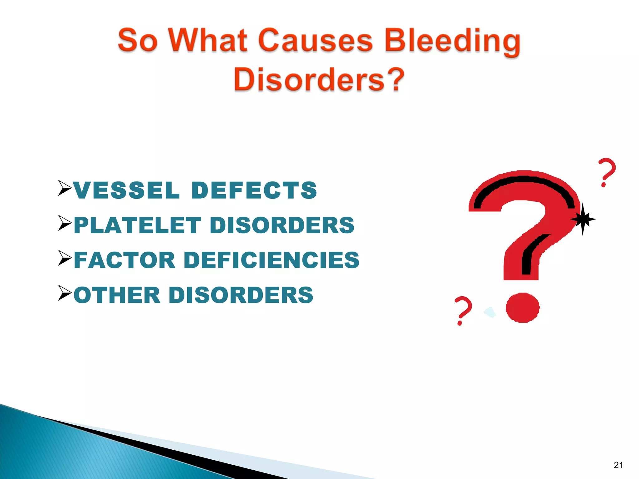 Bleeding disorders | PPT