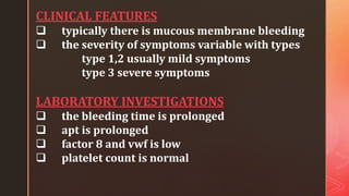 Bleeding Disorders | PPTX