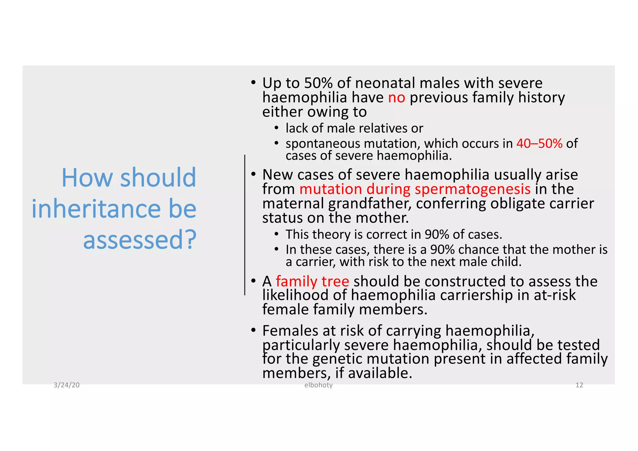 Inherited Bleeding disorders during pregnancy | PDF