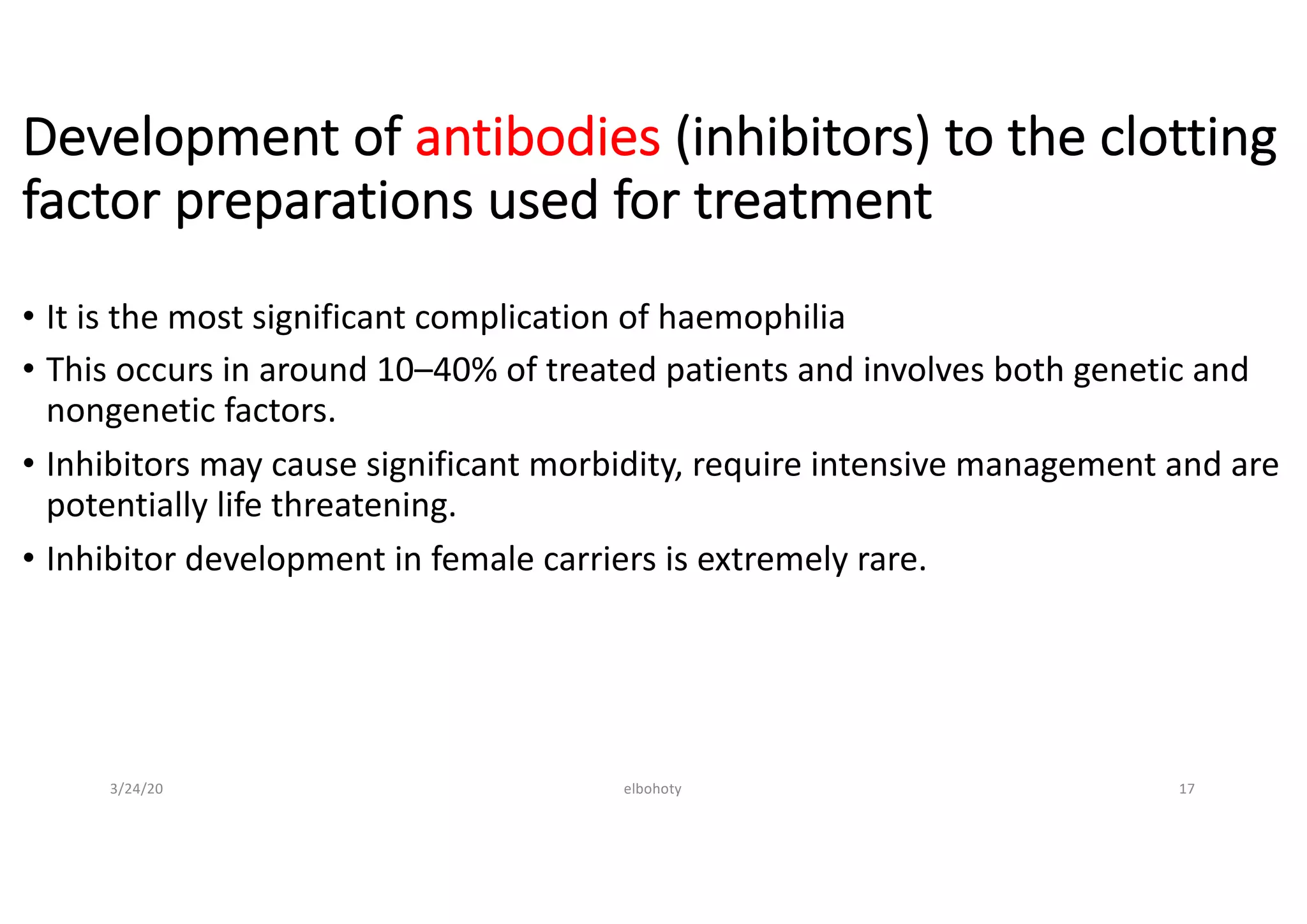 Inherited Bleeding disorders during pregnancy | PDF