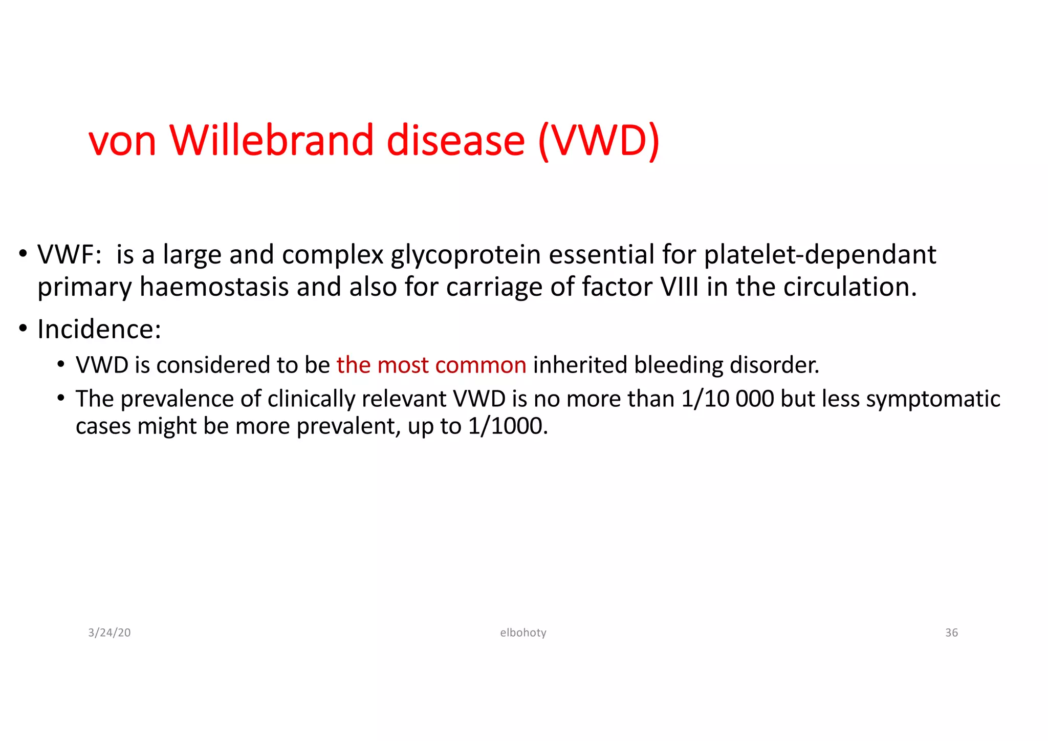 Inherited Bleeding disorders during pregnancy | PDF